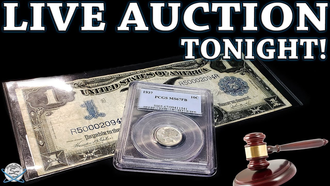 Silver and Coin Auction Preview! Tonight! - YouTube