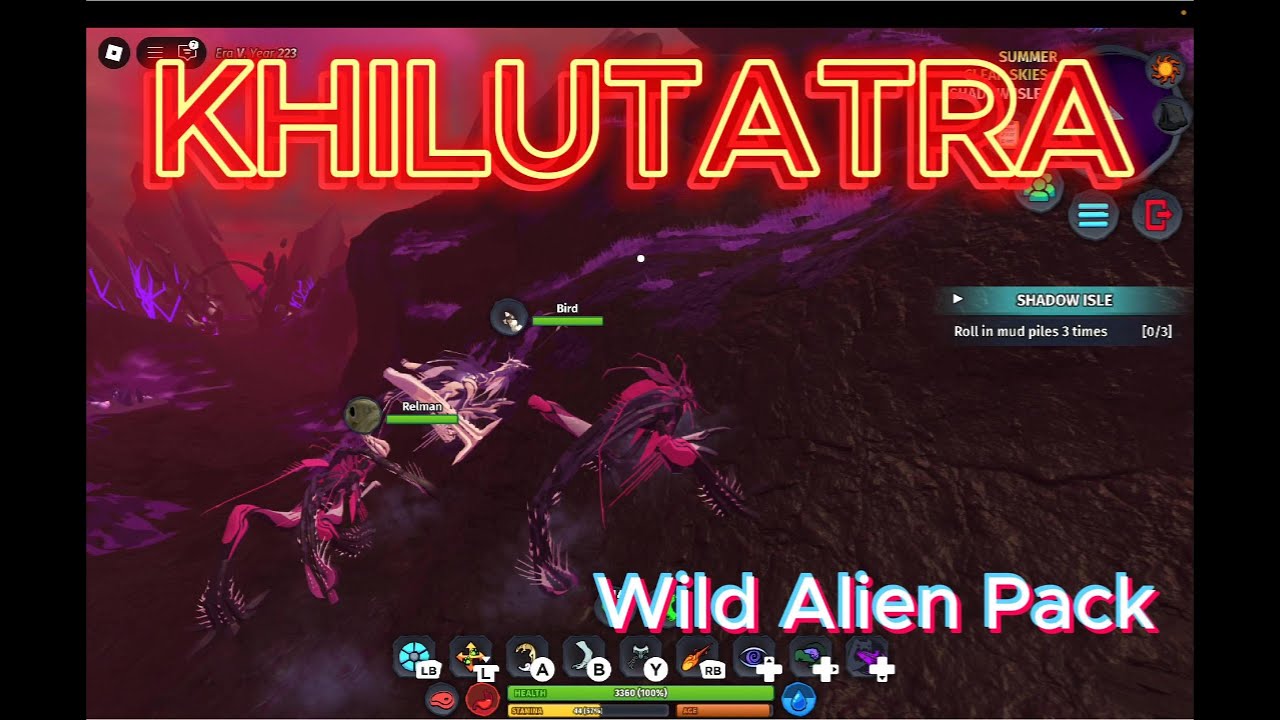 A Khilutatra Pack Of Aliens Is On The Loose! New Biome! Creatures of ...