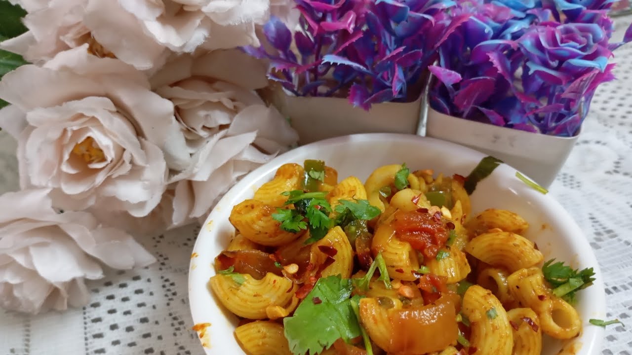 Tasty pasta macaroni recipe| desi style| without cheese| without ...