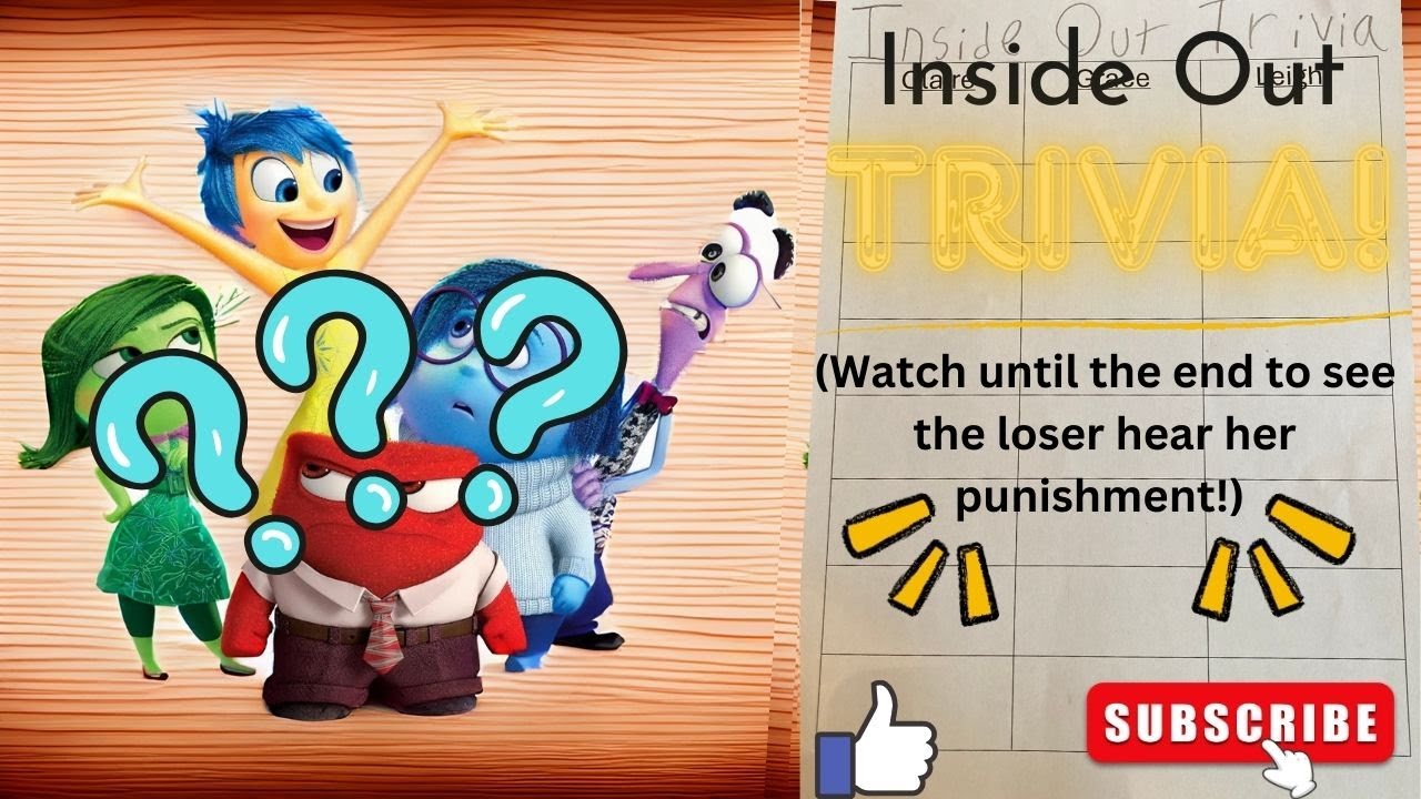 Inside Out Trivia!! | In preparation for seeing Inside Out 2 - YouTube