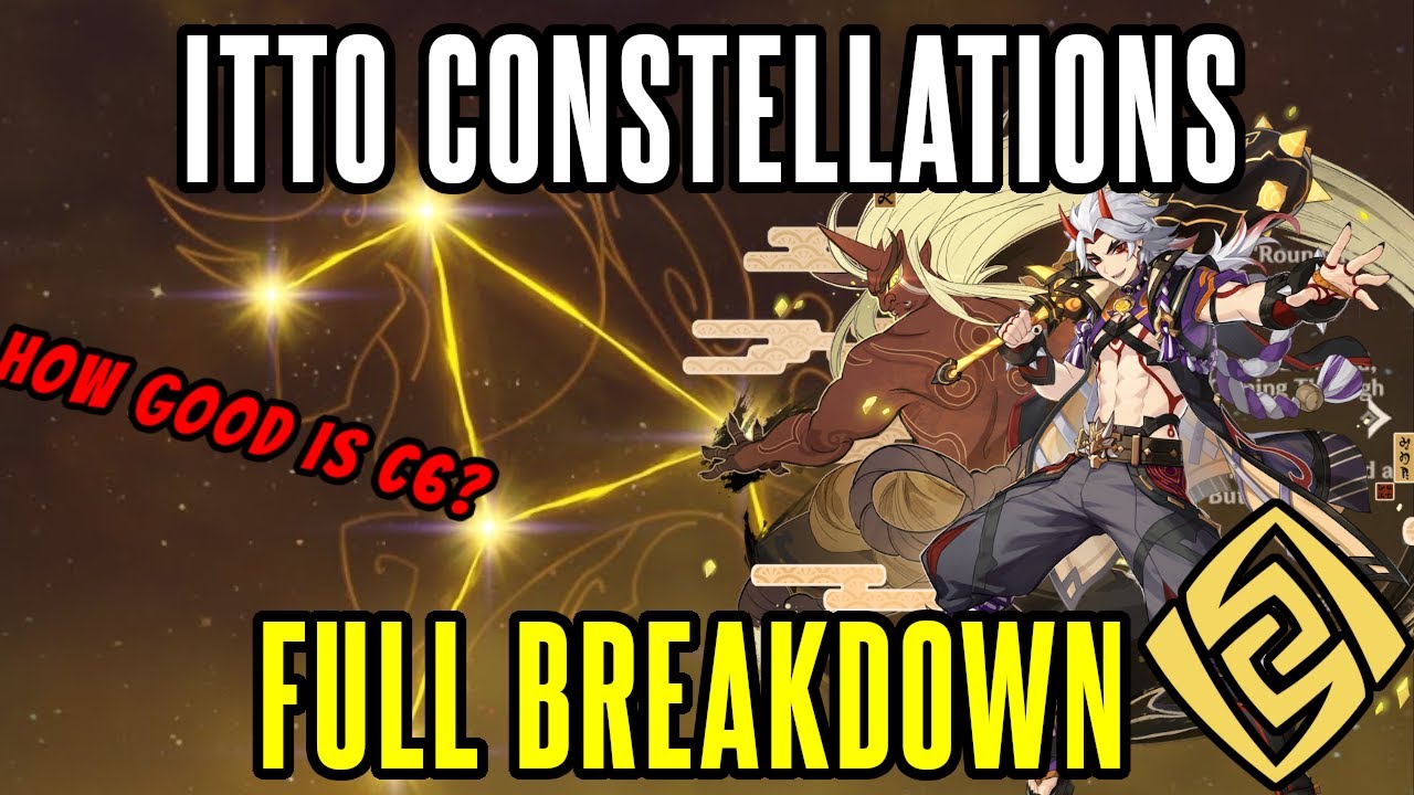 Arataki Itto CONSTELLATIONS Breakdown & Build | How Good Are Itto's ...