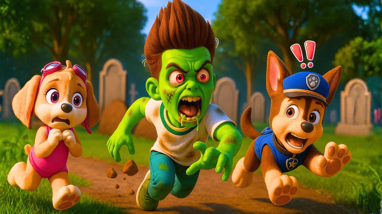 Paw Patrol UltimateRescue | Zombie Apocalypse - Pups PAW vs Pups Zombie ...
