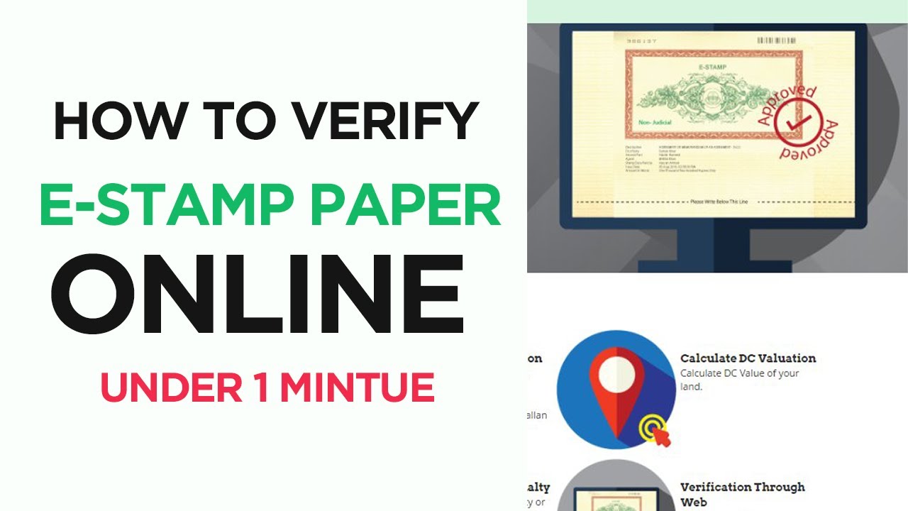 How to Verify e-Stamp Paper Online | #shorts - YouTube