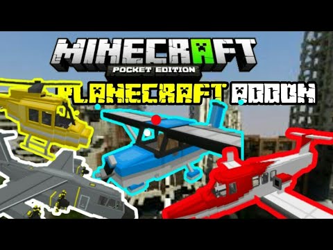 Minecraft PE Planecraft Addon I Minecraft Bedrock Edition - YouTube