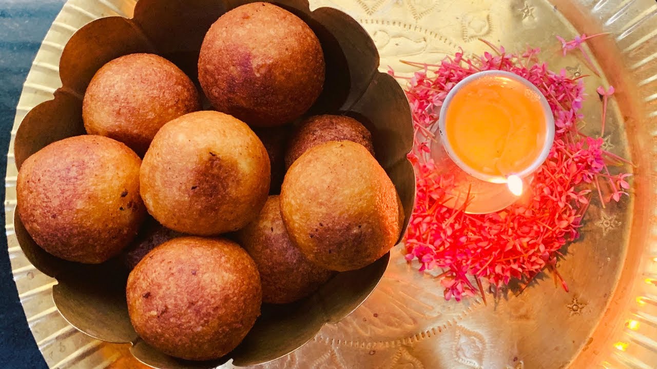 Traditional Sweet | Pala Munjalu with Rice Flour and with Bread ...
