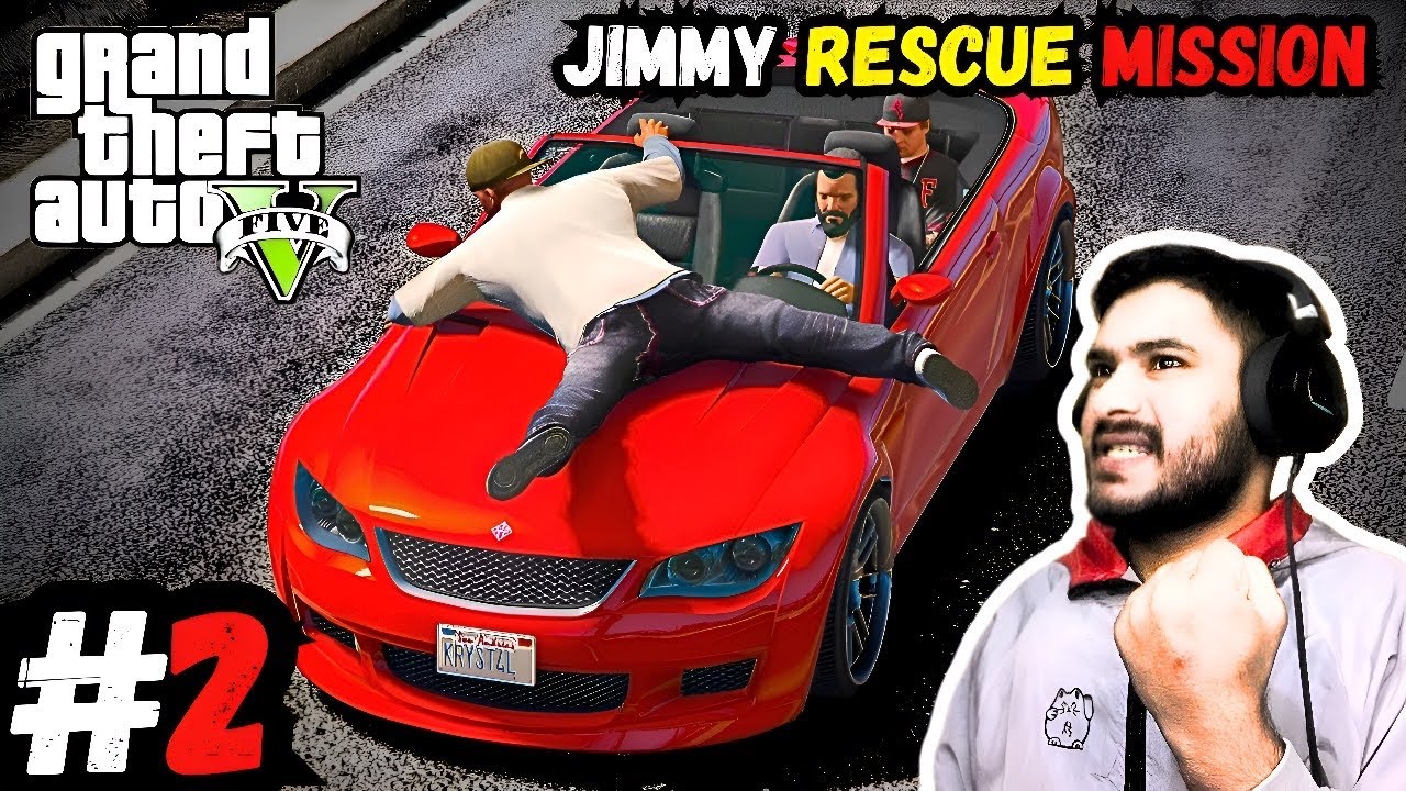 GTA 5 MICHAEL JIMMY RESCUE MISSION | Gta 5 Gameplay #2 - YouTube