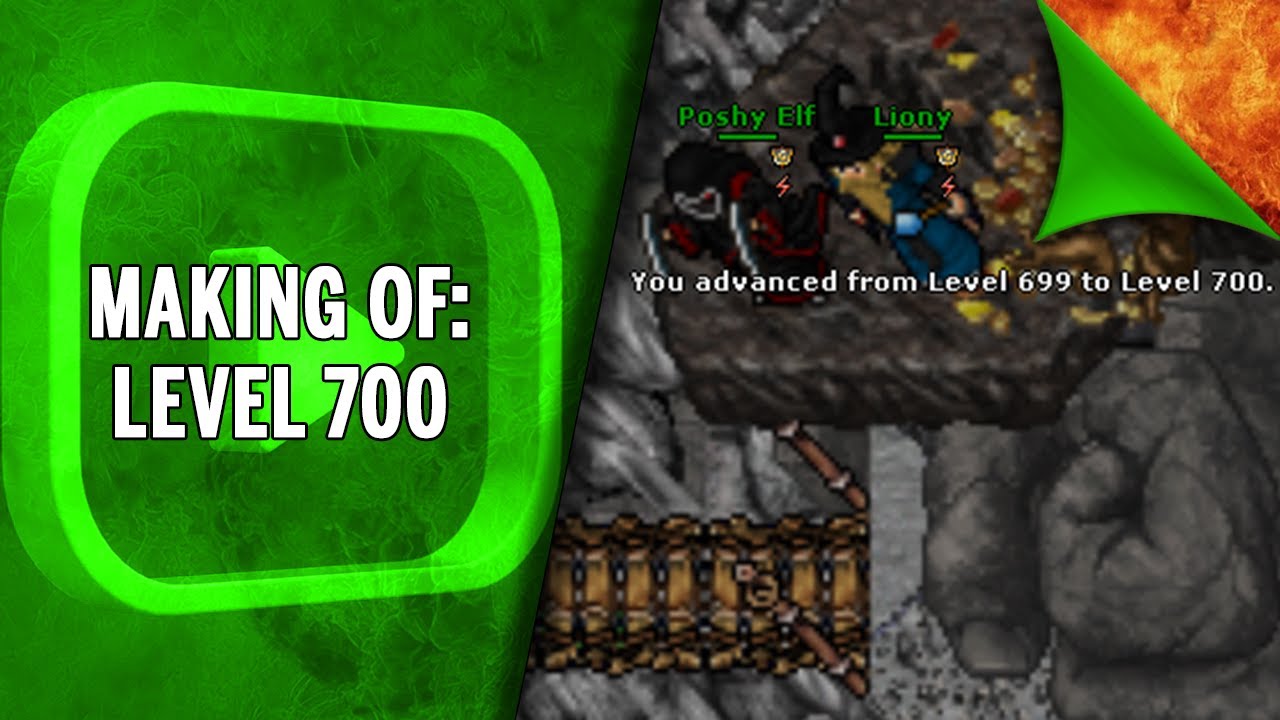 Tibia Misc | Making Of: Level 700 - YouTube