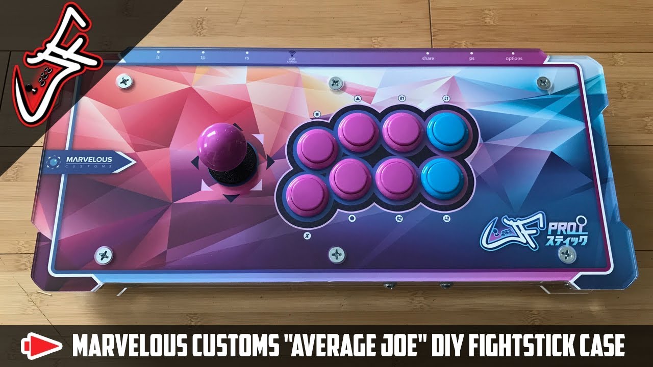 Marvelous Customs "Average Joe" DIY Fightstick Case - YouTube