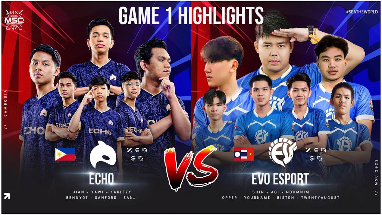 Echo vs EVO E-sport Game 1 Highlights! Welcome to Yawi's Chou 🔥 - YouTube