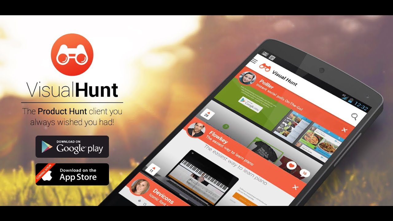 Visual Hunt for Product Hunt - YouTube
