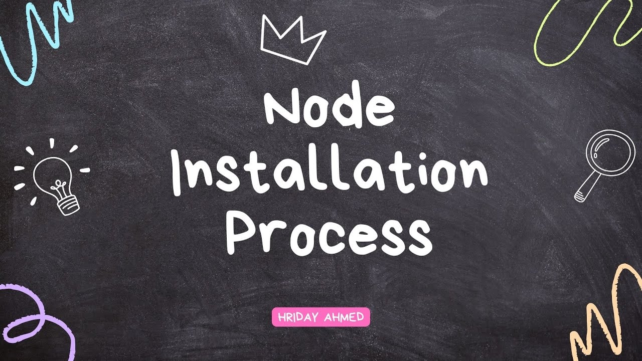 How to Install Node JS in your PC Bangla - YouTube