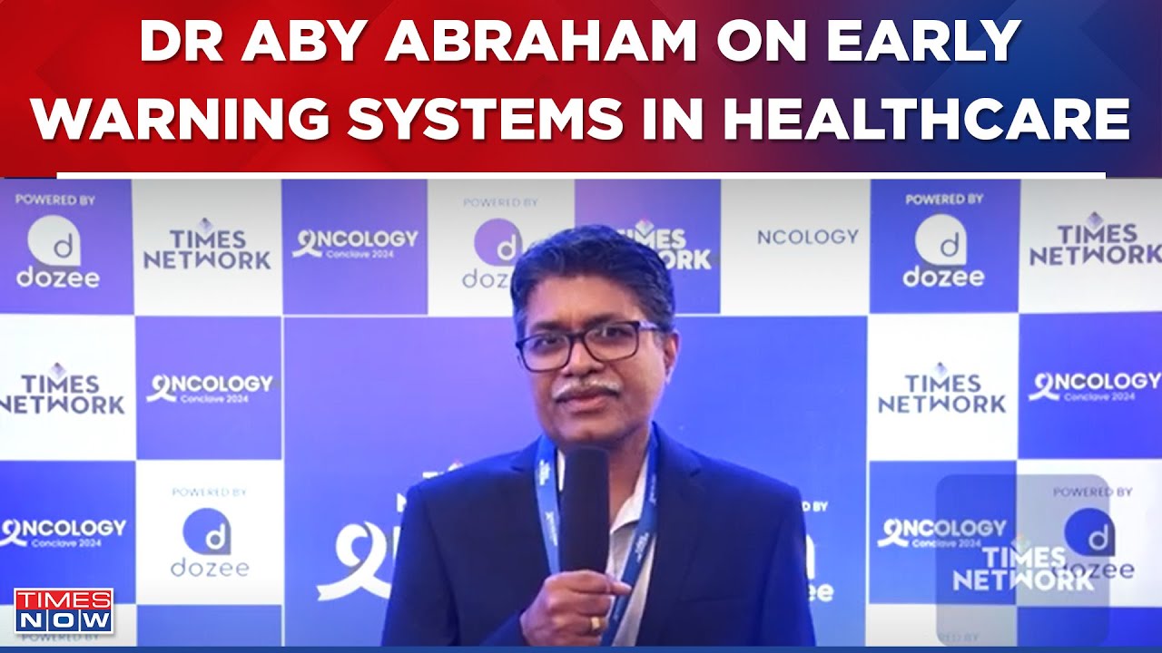Dr Aby Abraham Shares Insights On Early Warning Systems In Healthcare ...