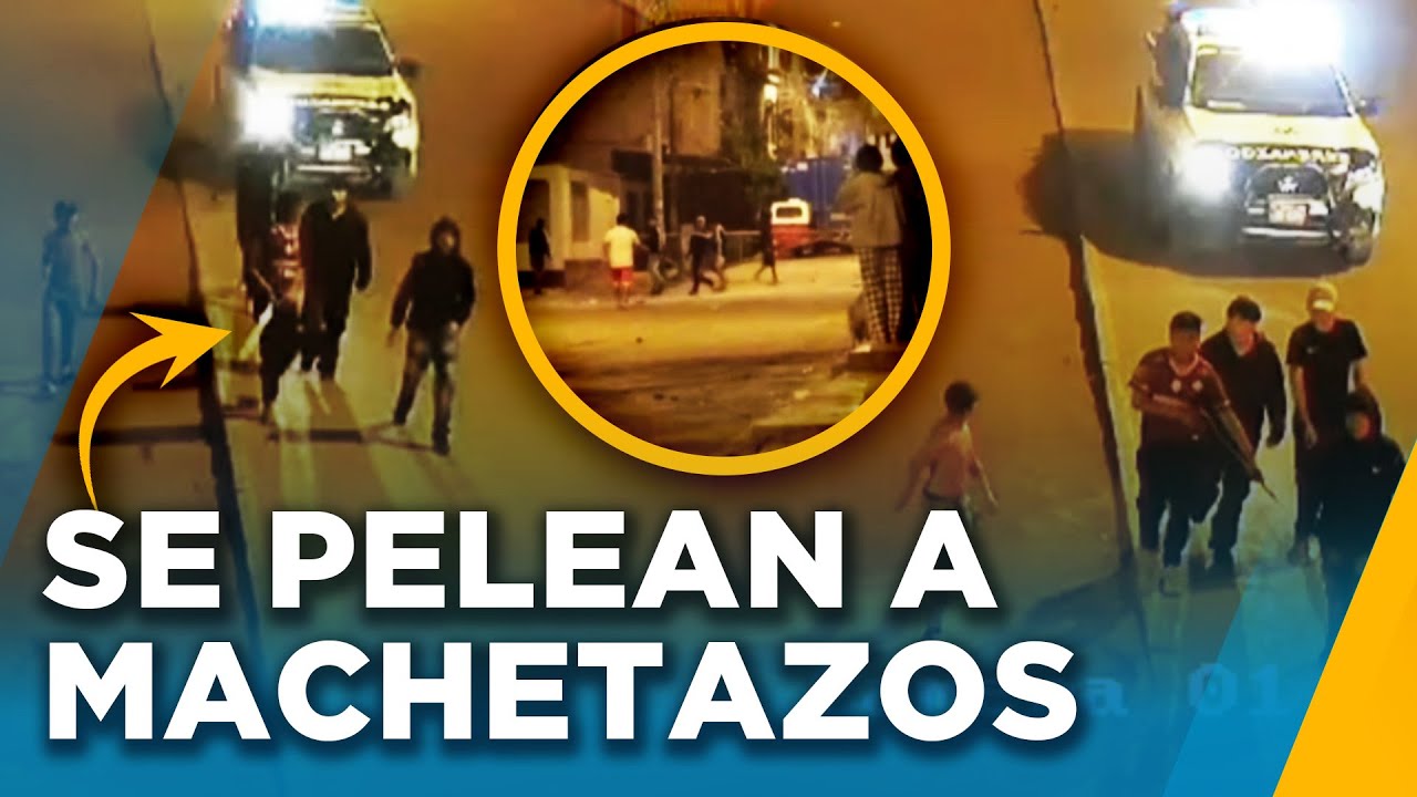 ¡En pleno parque! Decenas de pandilleros pelean en noches y aterran a ...