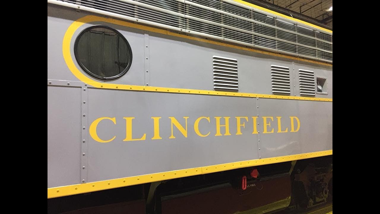 Vintage locomotive set to lead CSX Santa Train - YouTube
