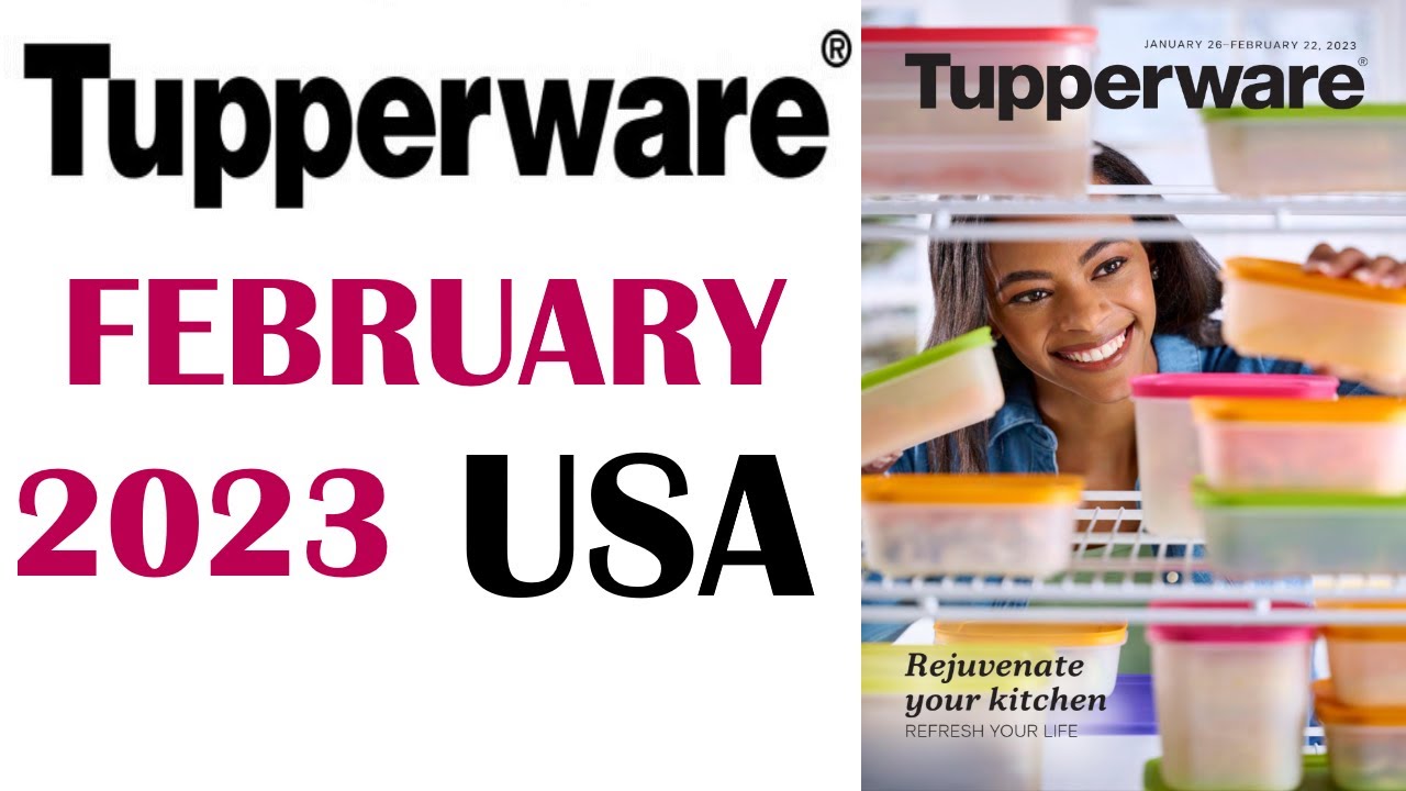 CATALOG TUPPERWARE FEBRUARY 2023 USA - YouTube