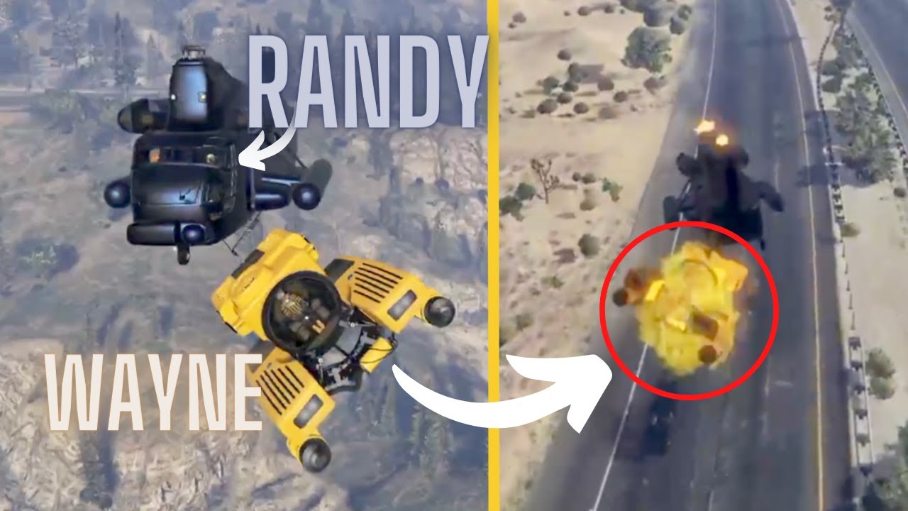 Randy Bullet CAN'T STOP BLOWING UP Wayne's submarine 😂 (multiple POVs ...