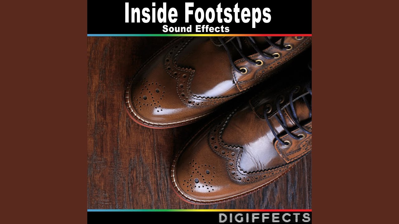 Footsteps on Indoors Wood Floor with Echo and Stomp - YouTube