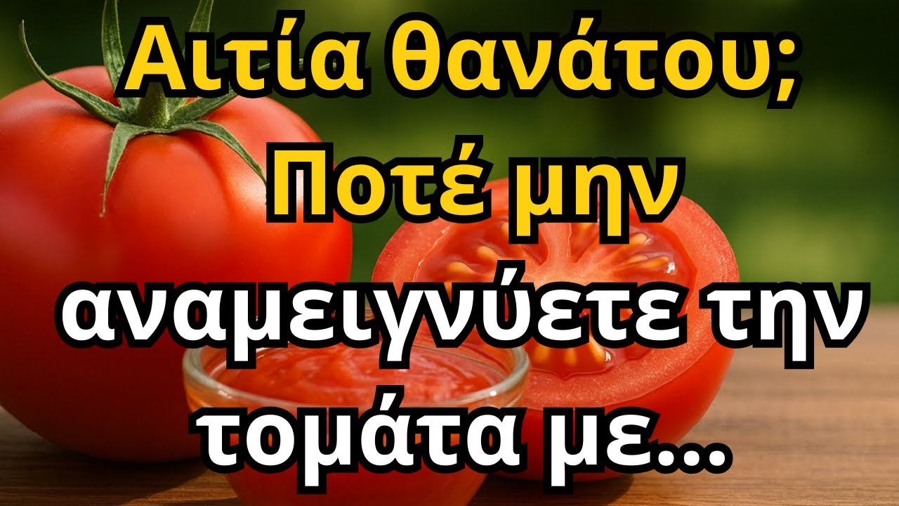 ΓΙΑΤΡΟΙ ΠΡΟΕΙΔΟΠΟΙΟΥΝ: 5 ΛΑΘΗ Που Μετατρέπουν ΤΗ ΝΤΟΜΑΤΑ σε ΔΗΛΗΤΗΡΙΟ ...