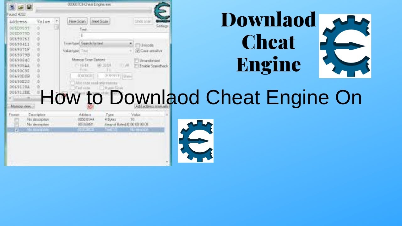 How to download Cheat Engine On PC (2019) ||Gamer's World YT|| - YouTube