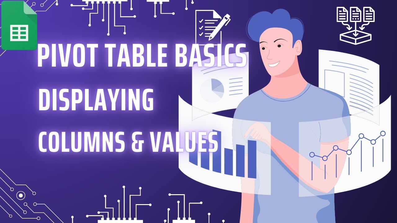 Pivot Table Basics: Displaying Rows & Values - YouTube