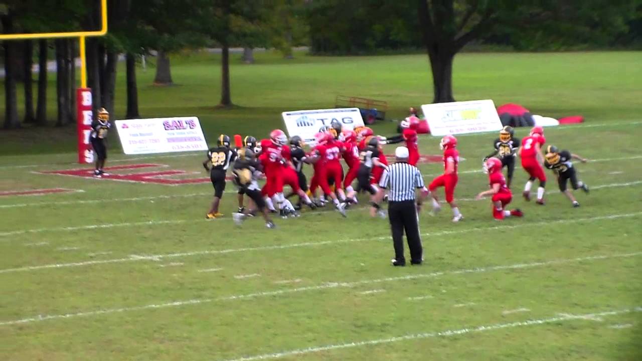 JJ Raz Extra Point Kick vs Clay 2015 - YouTube