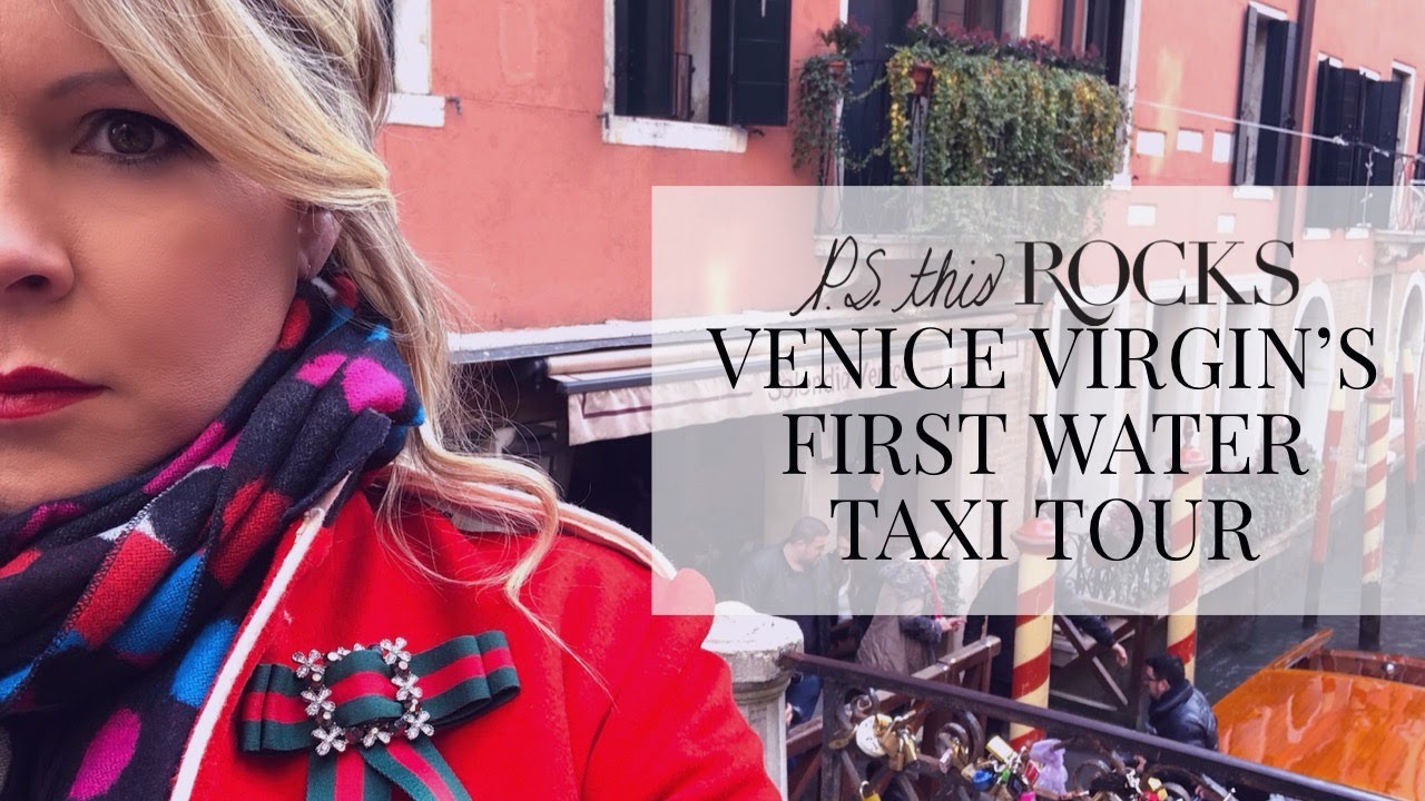 Travel Venice, Italy: Take a Water Taxi Ride Through Venetian Canals with Boyd & Christi Tasker ...