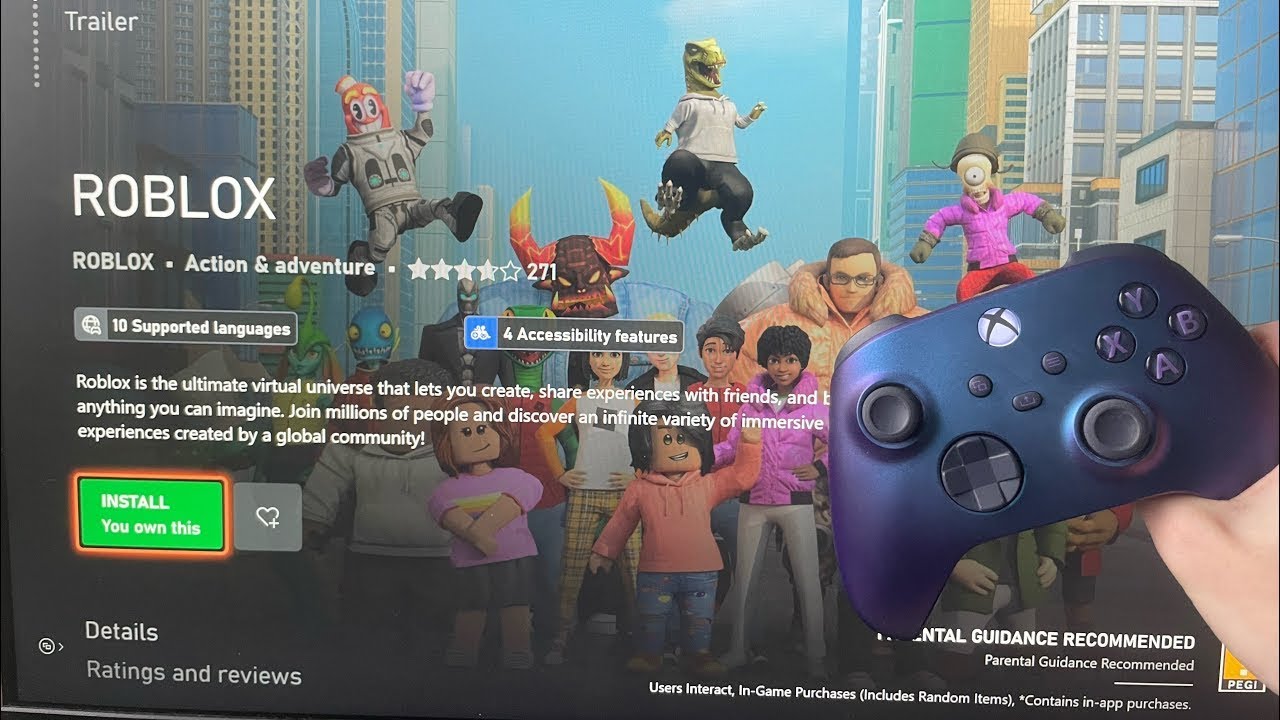 How to Play Roblox on Xbox Series S / X (NEW UPDATE in 2026) - YouTube