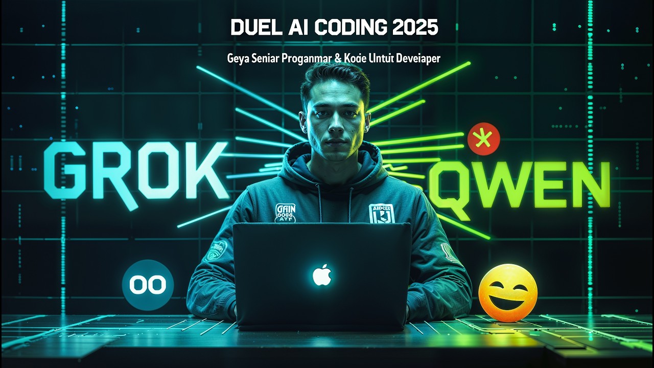 Grok Vs Qwen Duel Ai Coding 2025 Gaya Senior Programmer And Kode