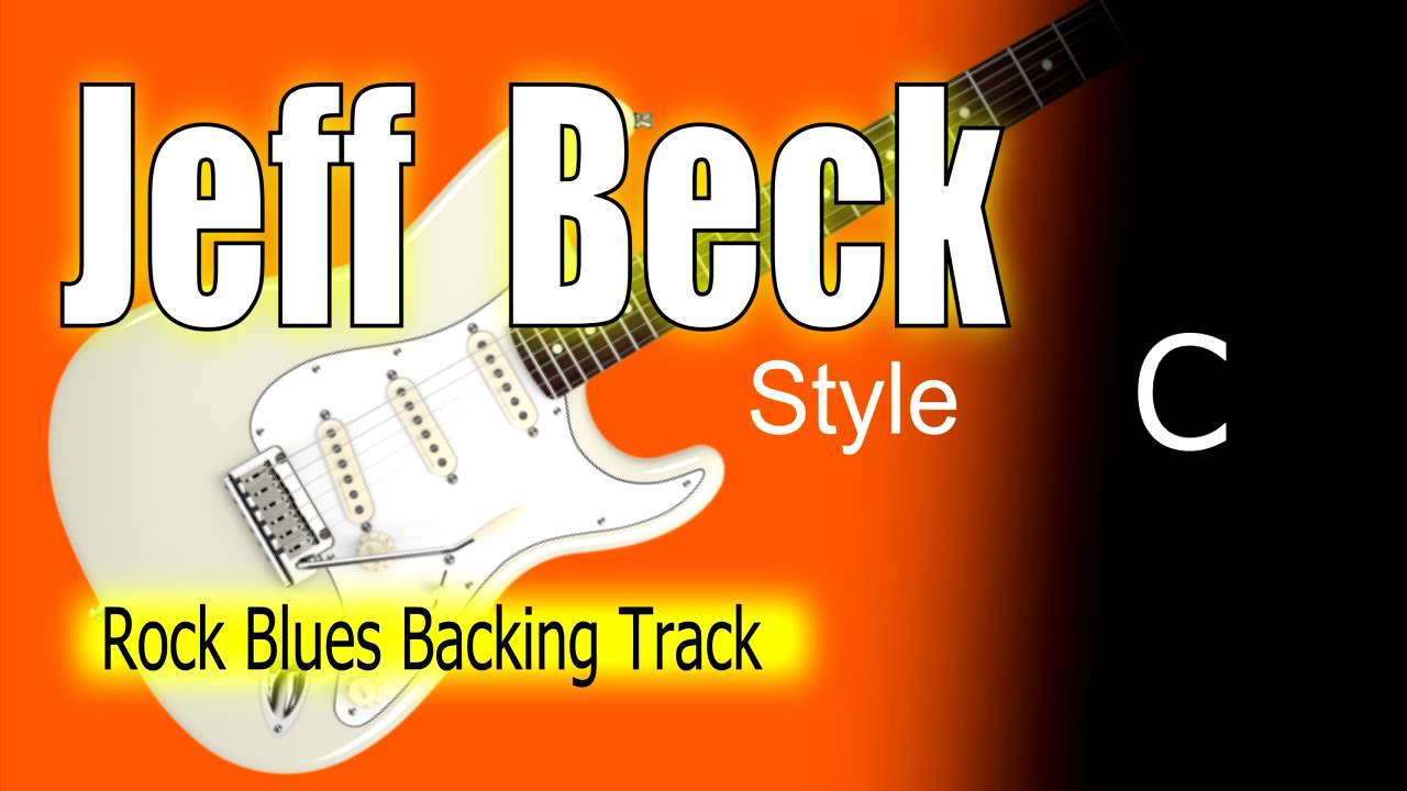 Rock Blues Jeff Beck Style Guitar Backing Track Highest Quality - YouTube