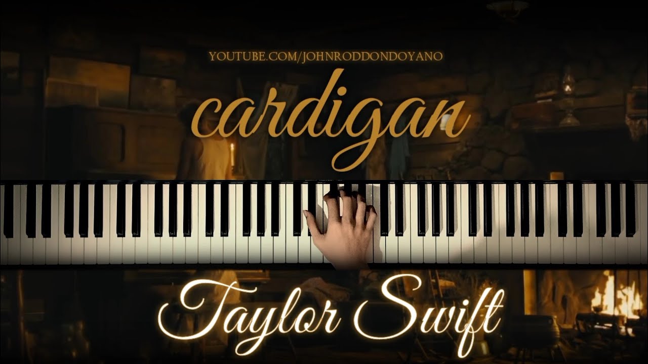 Taylor Swift - cardigan | Piano Cover with PIANO SHEET - YouTube