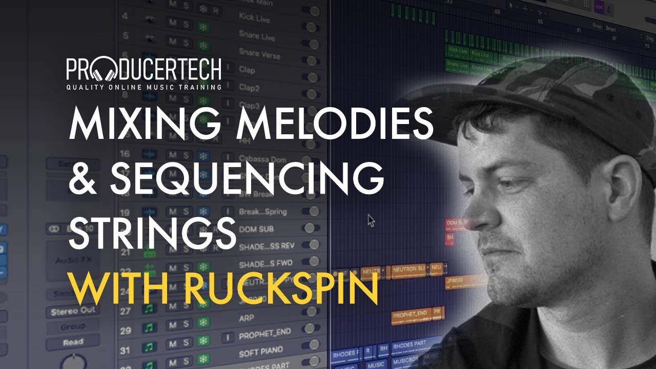 Mixing Melodies & Sequencing Strings With Ruckspin - YouTube