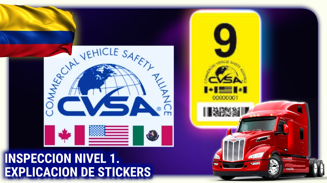 INSPECCION NIVEL 1. PRIMERA VEZ. CVSA - YouTube