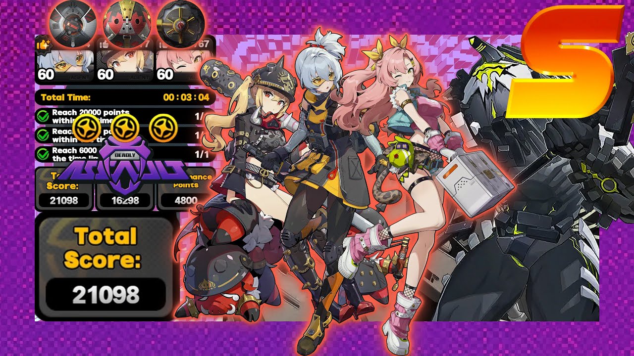 ZZZ Deadly Soldier11 Lucy Nicole S rank build! Zenless deadly Dead End ...