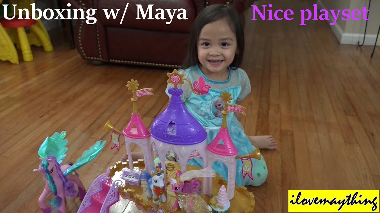 My Little Pony Princess Wedding Castle and Talking Princess Celestia ...