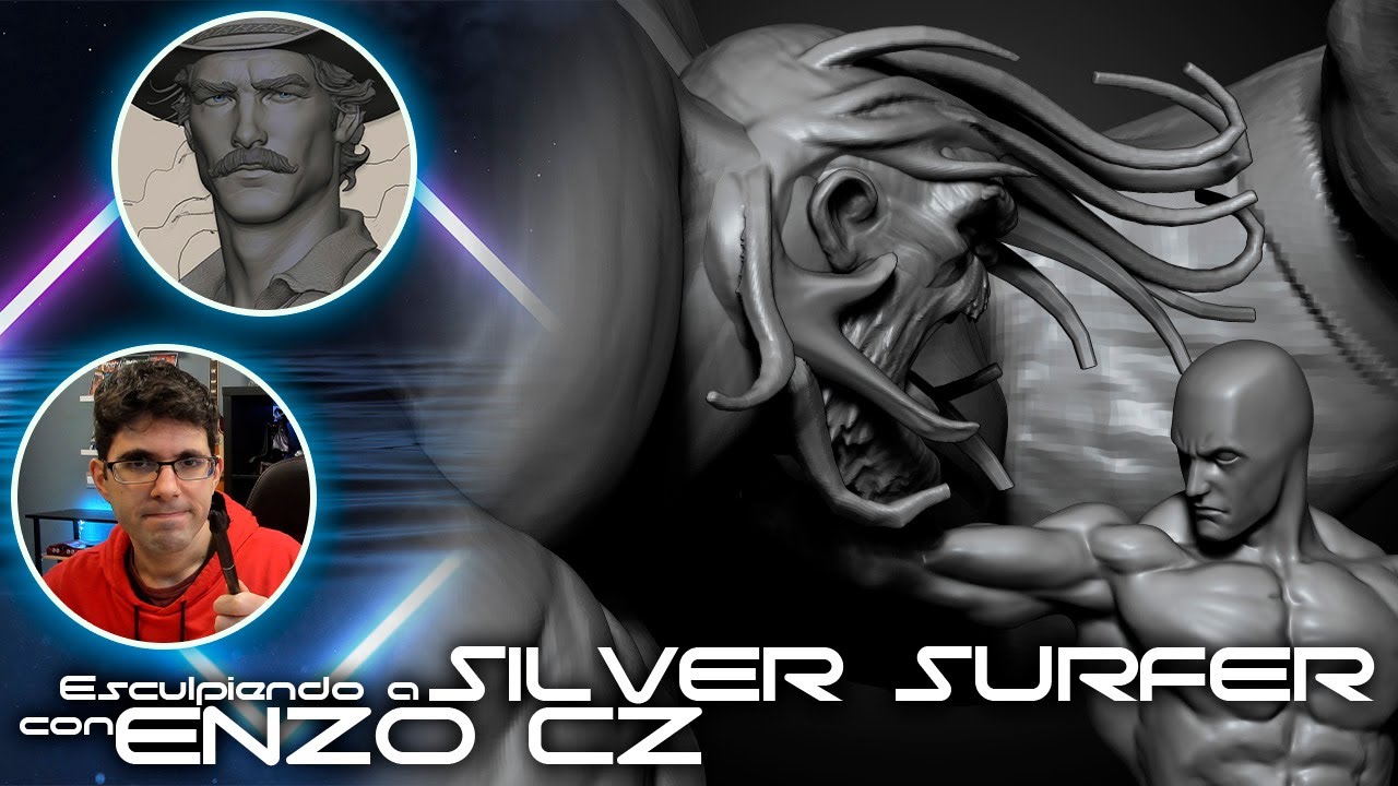 Esculpiendo MI PRIMER DIORAMA en Directo con ENZO CZ | HULK vs Silver ...