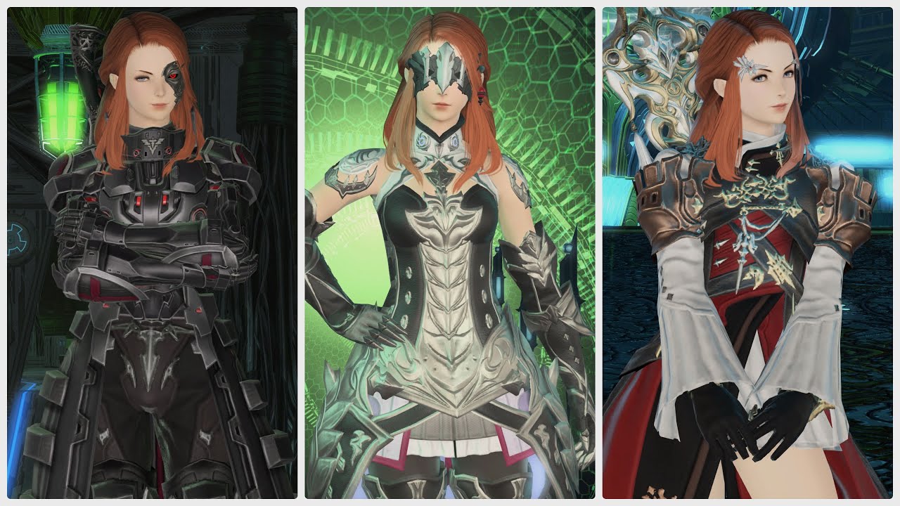Be Stylish! FFXIV Glamour Showcase #3 [Monk, White Mage & Gunbreaker ...