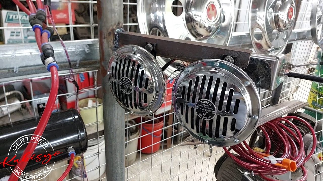 Two types of BOSCH HORN - YouTube