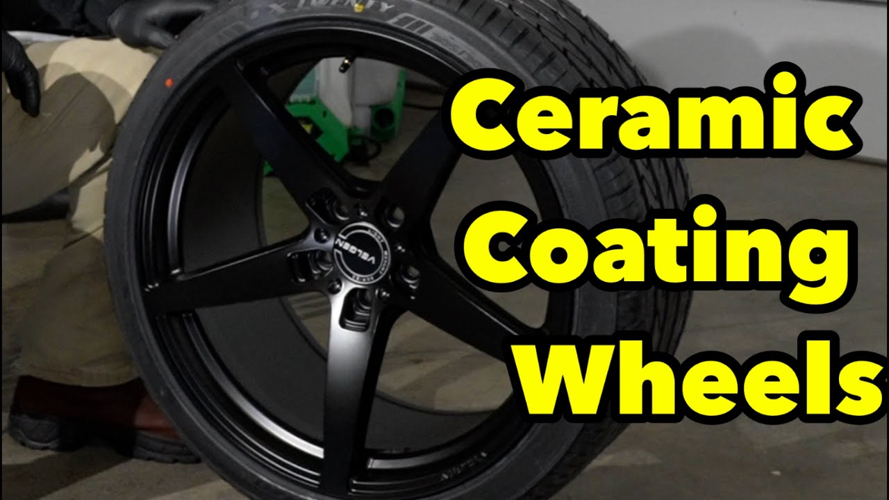 Ceramic Coating Velgen Wheels - YouTube