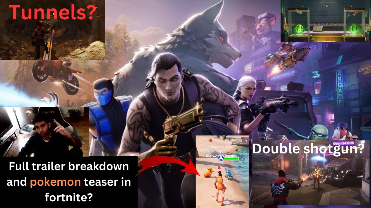 Fortnite teased a pokemon collab? - YouTube