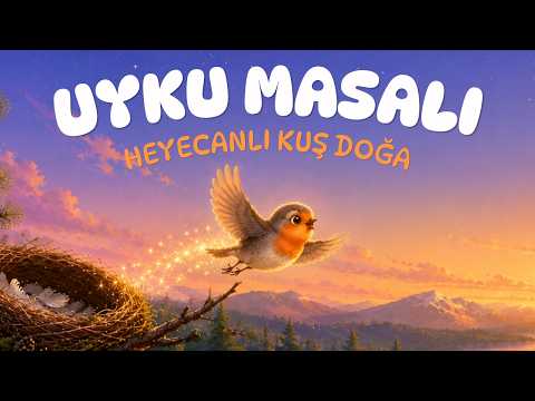 Uyku Masalı I 🐦 Heyecanlı Kuş Doğa | Sabretmeyi Öğreten Sıcacık Bir Hikaye