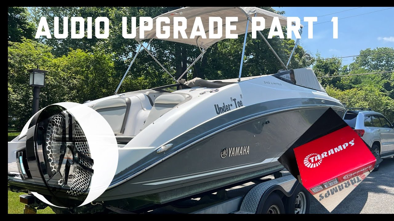 Yamaha jet boat audio system upgrade part 1 - YouTube