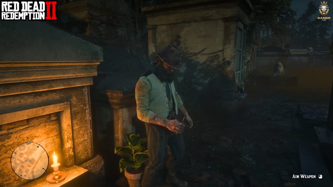 RDR2 - John's Reaction If Arthur kill this sad man in graveyard - YouTube