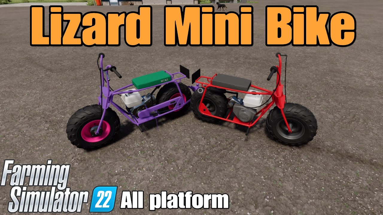 Lizard Mini Bike / FS22 mod for all platforms - YouTube