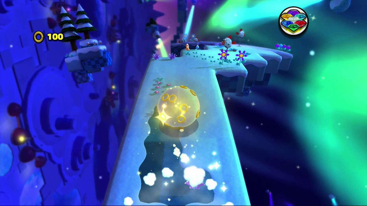 Sonic Lost World: Frozen Factory Zone 2 (Super Sonic) [1080 HD] - YouTube