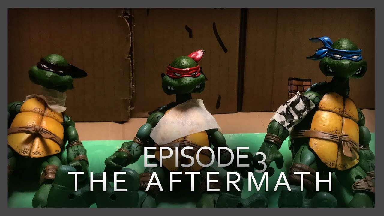 TMNT Episode 3 "The Aftermath" (stop motion) - YouTube
