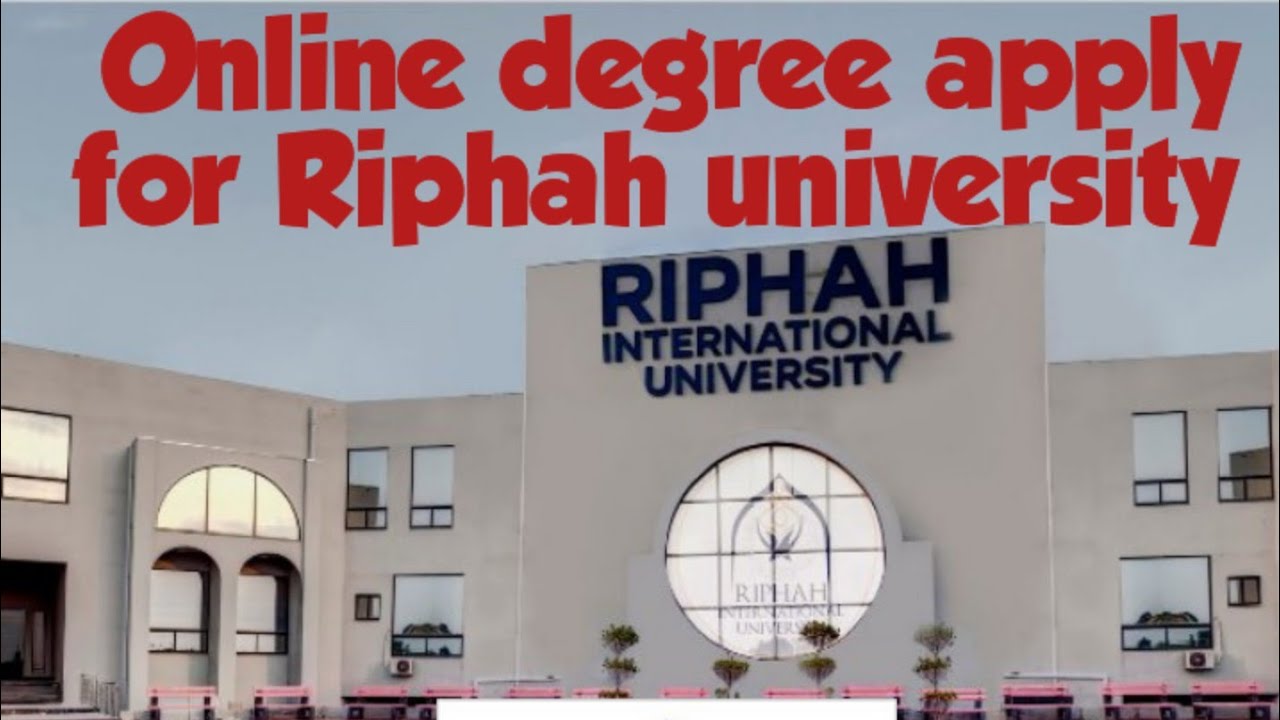How to apply for final degree/transcript of riphah international ...