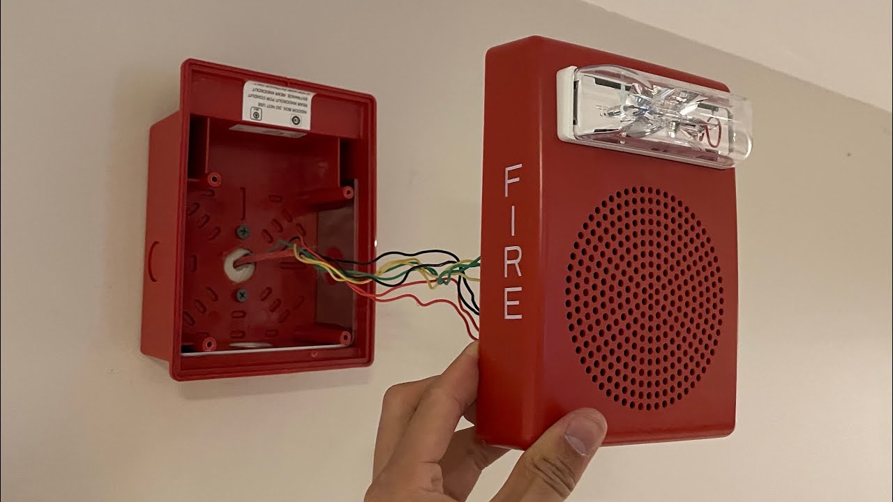 Installing Wheelock E50 Speaker/Strobes to Replace Wheelock 7002s ...