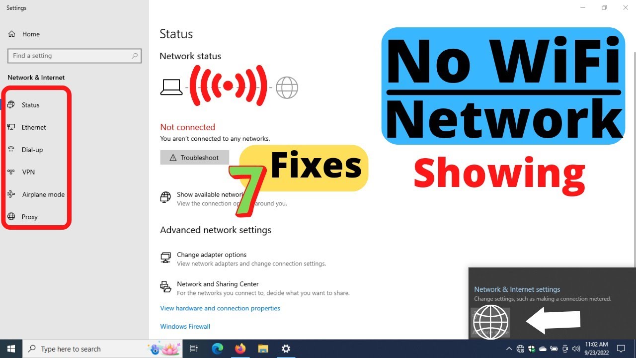 How To Fix Wifi Not Showing In Settings On Windows 11 Youtube - Vrogue How To Fix Wifi Not Showing In Settings On Windows 11 Youtube - Vrogue