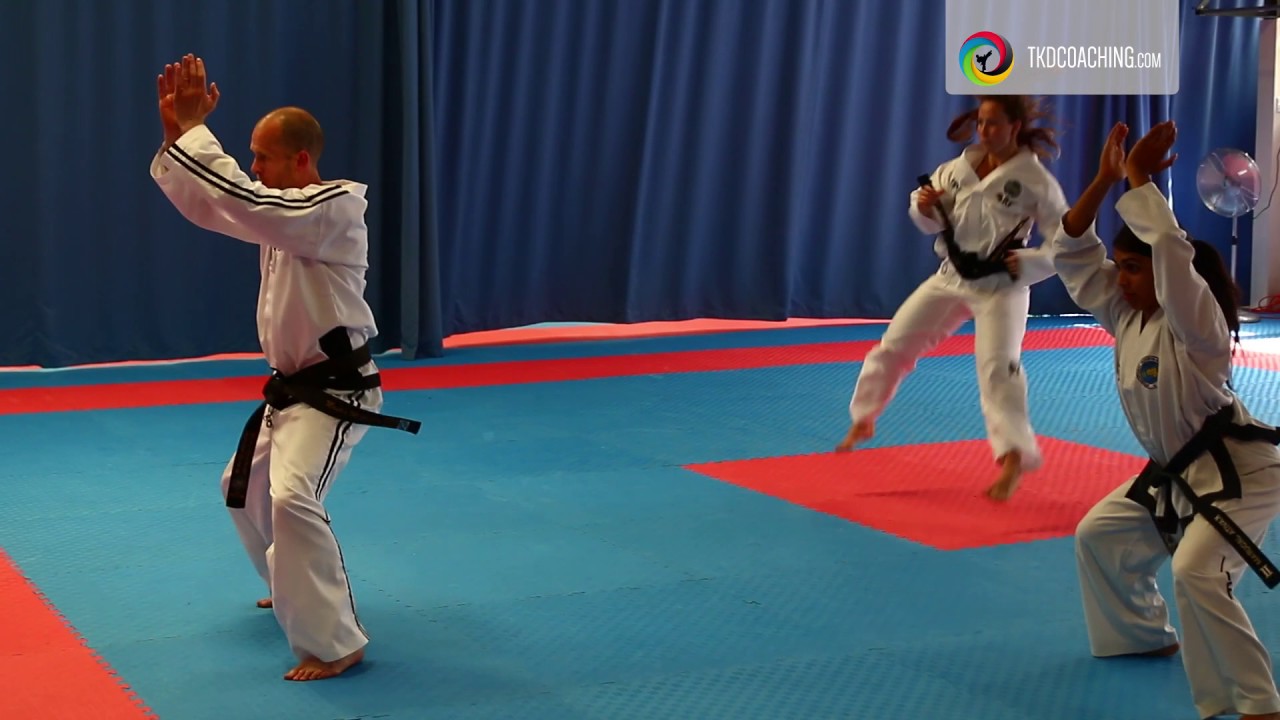 Juche Tul - Run-up for the Two-Direction Kick | Master Mark Hutton (ITF ...
