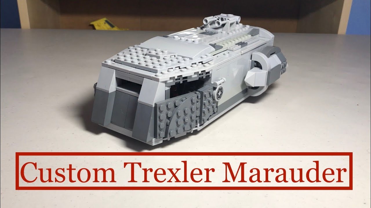 LEGO Star Wars CUSTOM TREXLER MARAUDER Review! (2021) - YouTube